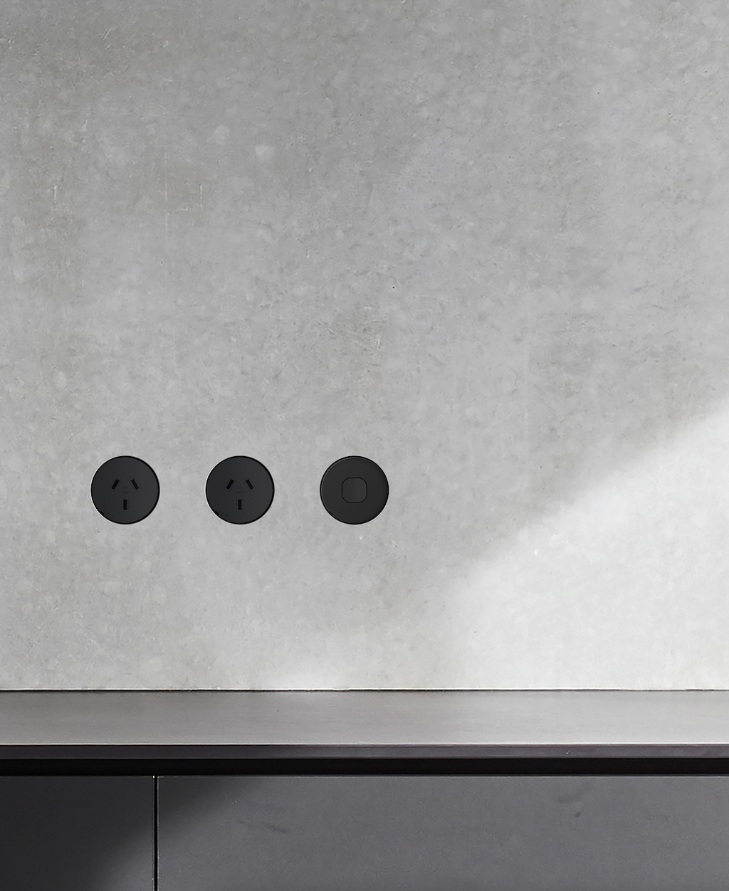 ZETR 48 Round Series | Flush Powerpoints and Switches