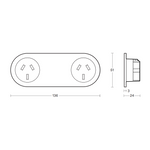 ZETR 12 Series Outlet | ZETR Surface Powerpoint — Powerpoints and Switches