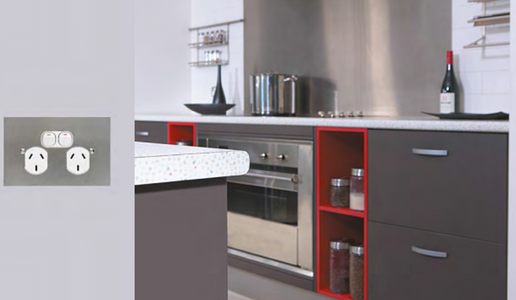 Clipsal Stainless Steel Powerpoint | Stainless Steel GPO | BSL Range ...