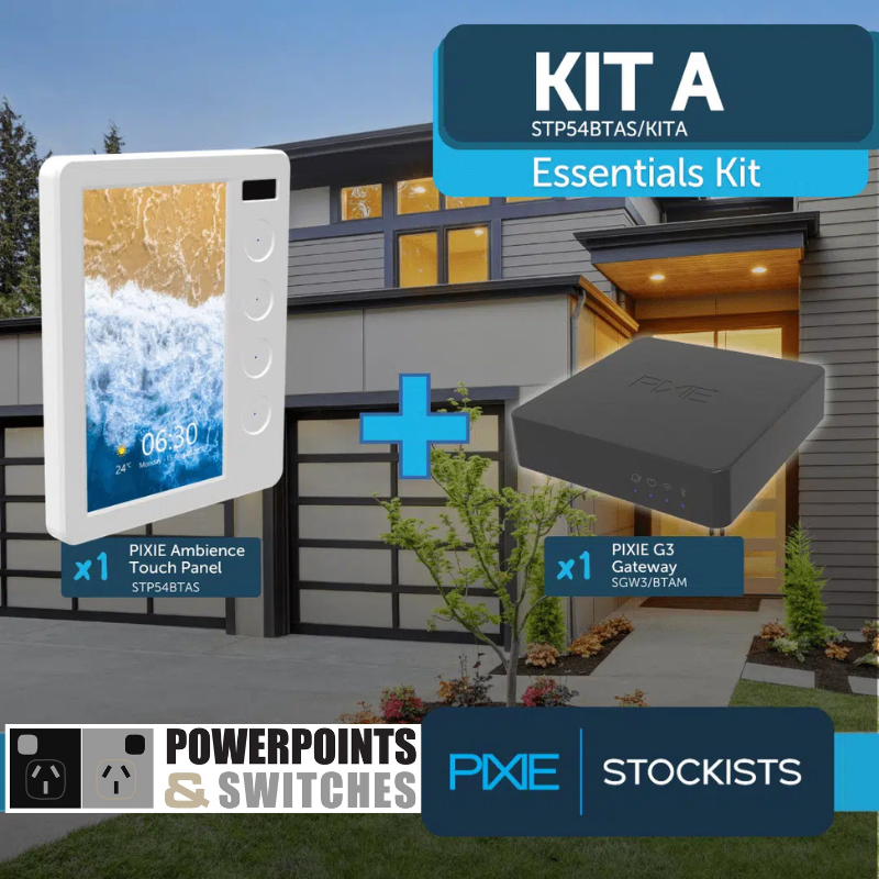 SAL PIXIE | PIXIE Value Kits | PIXIE Starter Kits | STP54BTAS/KITA — Powerpoints and Switches