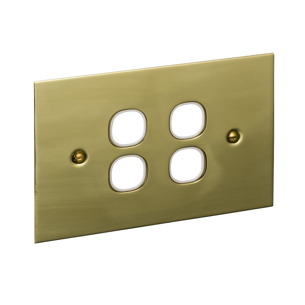 Clipsal Flat Brass BBSL Range | Clipsal BBSL Series | Brass Switches ...
