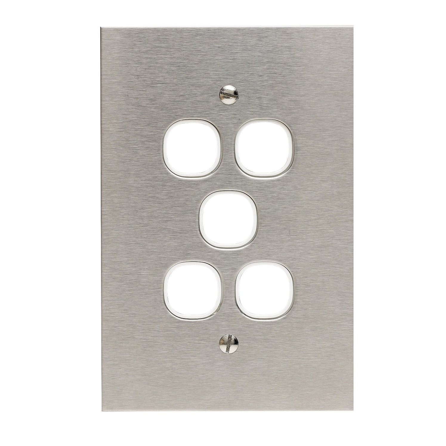 Clipsal BSL Flat Stainless Steel Range | Clipsal Flat Metal Switches ...