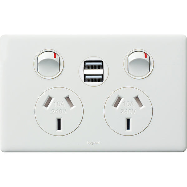 USB Powerpoints | USB Outlets | Type A & C Powerpoint | USB GPO ...