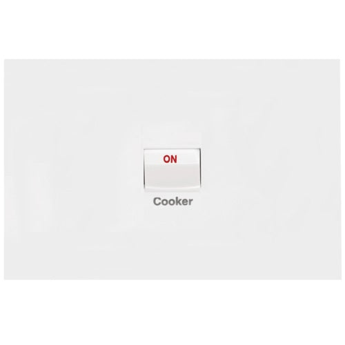 Hager Finesse Cooker Switch | Hager Finesse Horizontal Cooker Switch ...