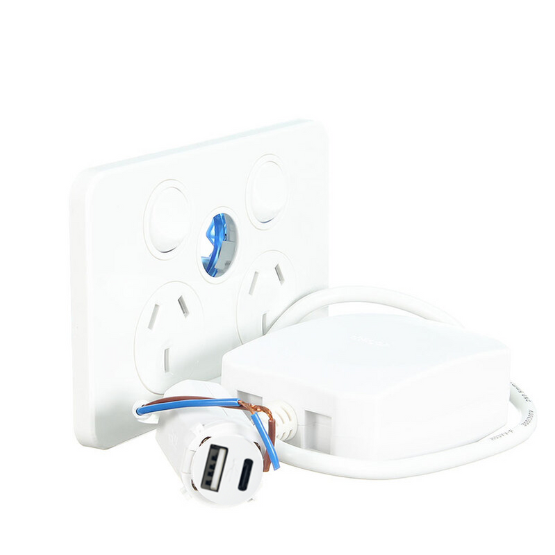 USB Powerpoints | USB Outlets | Type A & C Powerpoint | USB GPO ...