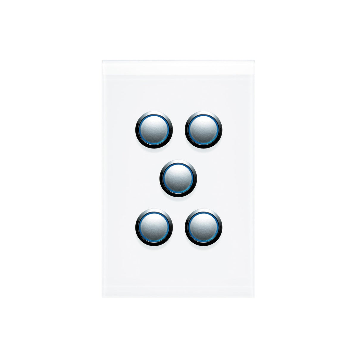 Clipsal Saturn Push Button Switches With LED — Powerpoints and Switches