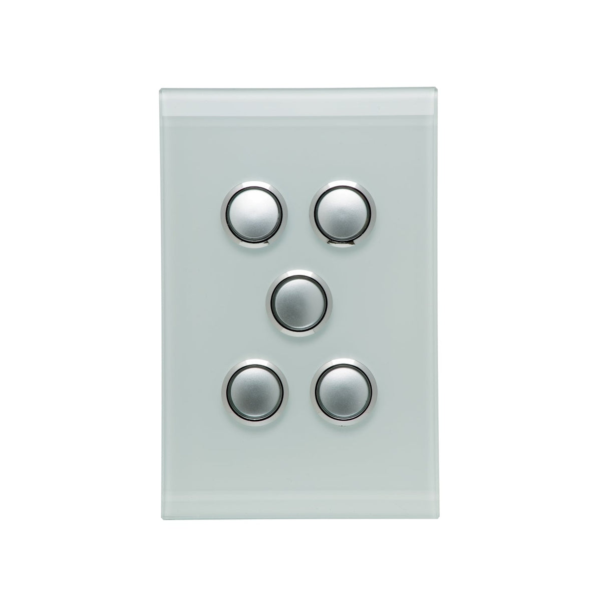 Clipsal Saturn Push Button Switches With LED — Powerpoints and Switches